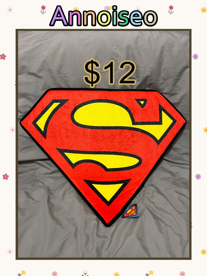 DC Superman Floor Mat, Furniture & Home Living, Home Decor, Carpets ...