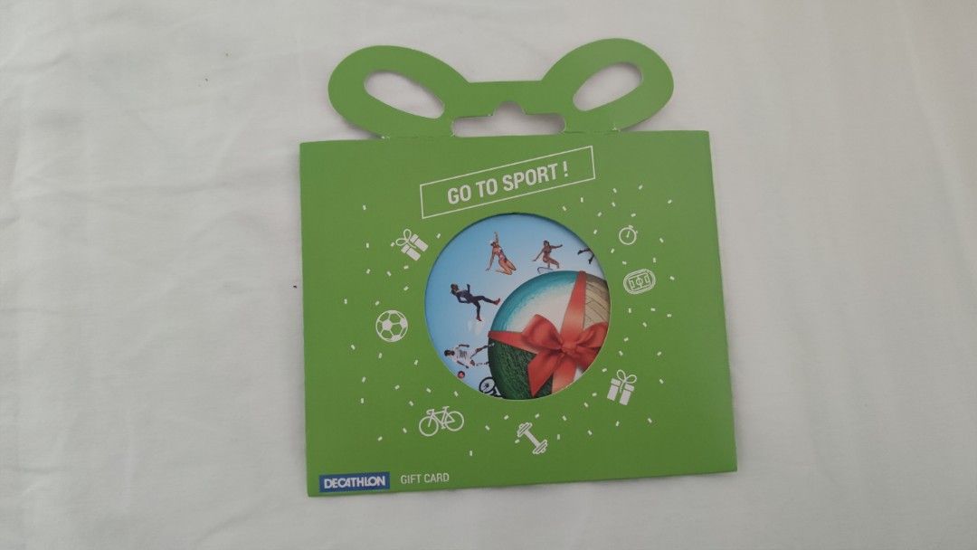 Decathlon Gift Card worth RM400, Sports Equipment, Other Sports ...