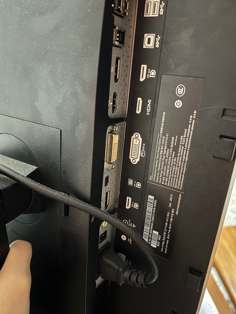 Dell REV A02 24” monitor, Computers & Tech, Parts & Accessories ...