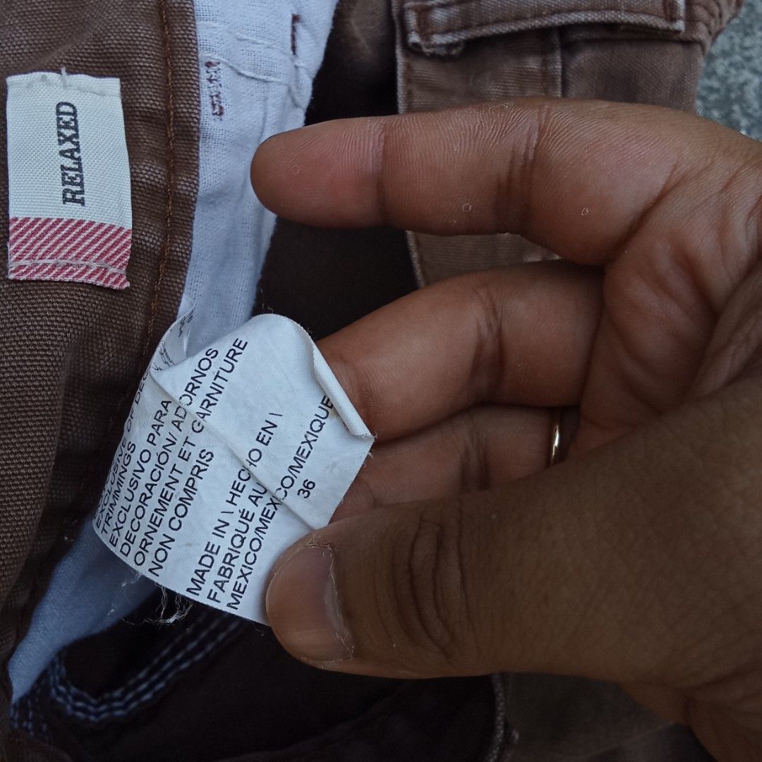 Dickies Choco Brown Carpenter Baggy Jorts, Men's Fashion, Bottoms ...