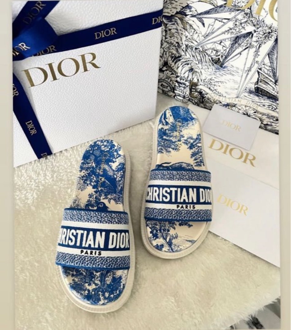dior sandal, Women's Fashion, Footwear, Sandals on Carousell