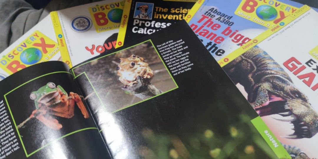 Discovery box magazines, Hobbies & Toys, Books & Magazines, Magazines ...