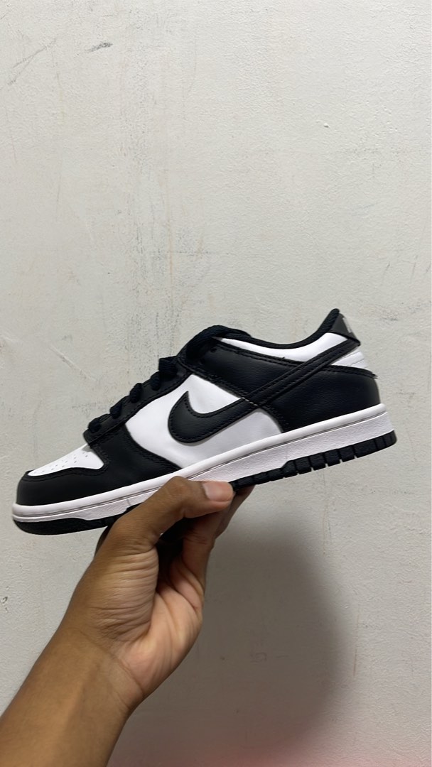 Dunk Low Gs “Panda”, Women's Fashion, Footwear, Sneakers on Carousell
