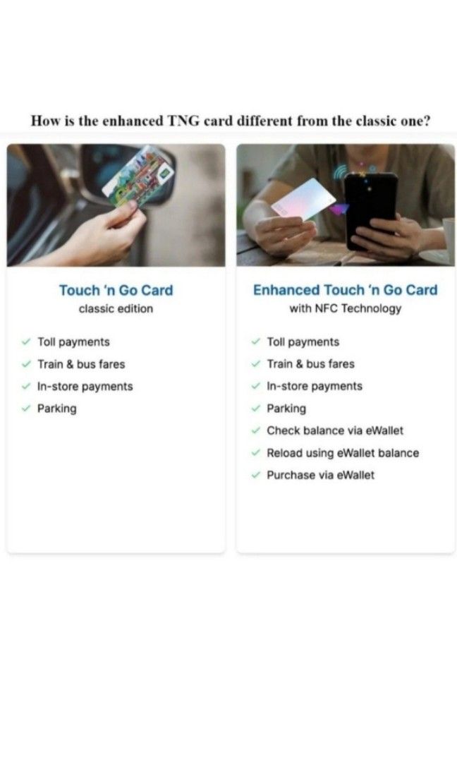 Enhanced Touch N Go Card, Hobbies & Toys, Travel, Travel Essentials ...