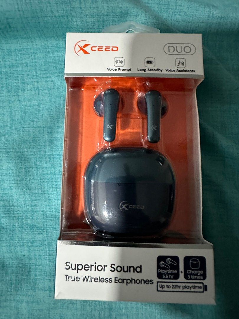 Exceed wireless earbuds, Audio, Headphones & Headsets on Carousell