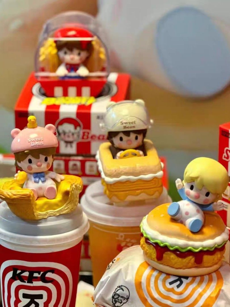 [EXCLUSIVE! POPMART] POPMART CHINA EXCLUSIVE SWEETBEAN X KFC FRIED ...