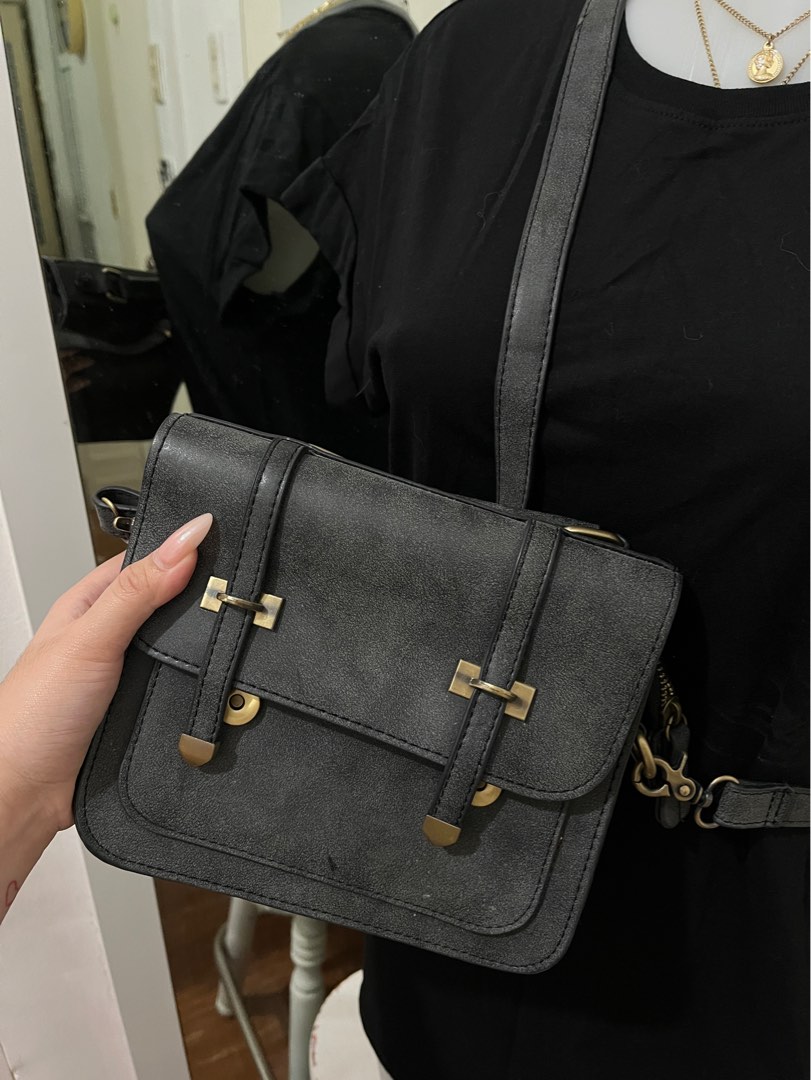 faded satchel sling bag, Women's Fashion, Bags & Wallets, Shoulder Bags ...