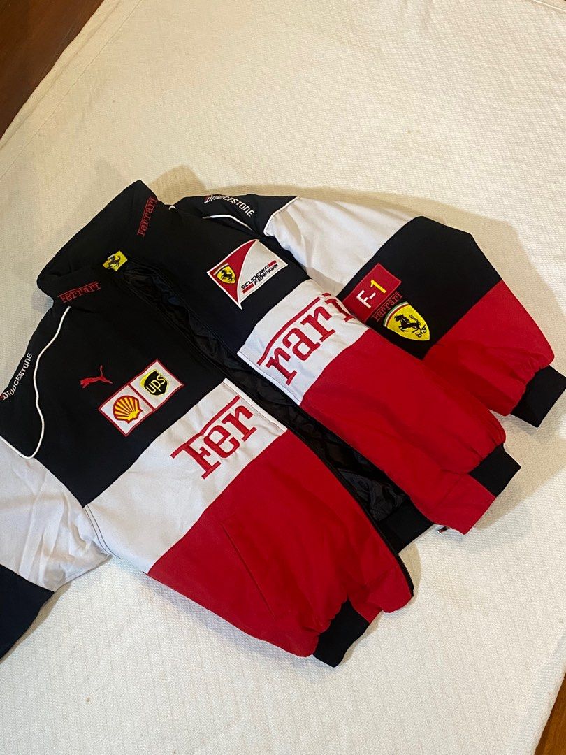 Ferrari Jacket, Men's Fashion, Coats, Jackets and Outerwear on Carousell