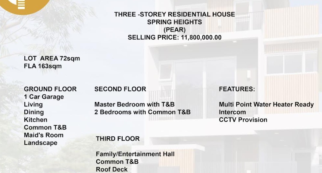 Filinvest 2 Springheights Quezon City 3Br 3Bath, Property, For Sale ...