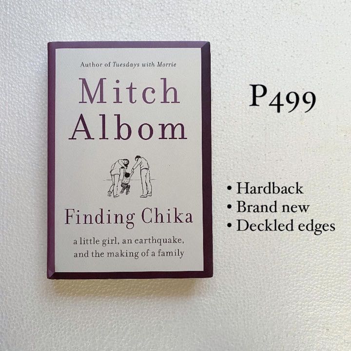 Finding Chika by Mitch Albom, Hobbies & Toys, Books & Magazines ...