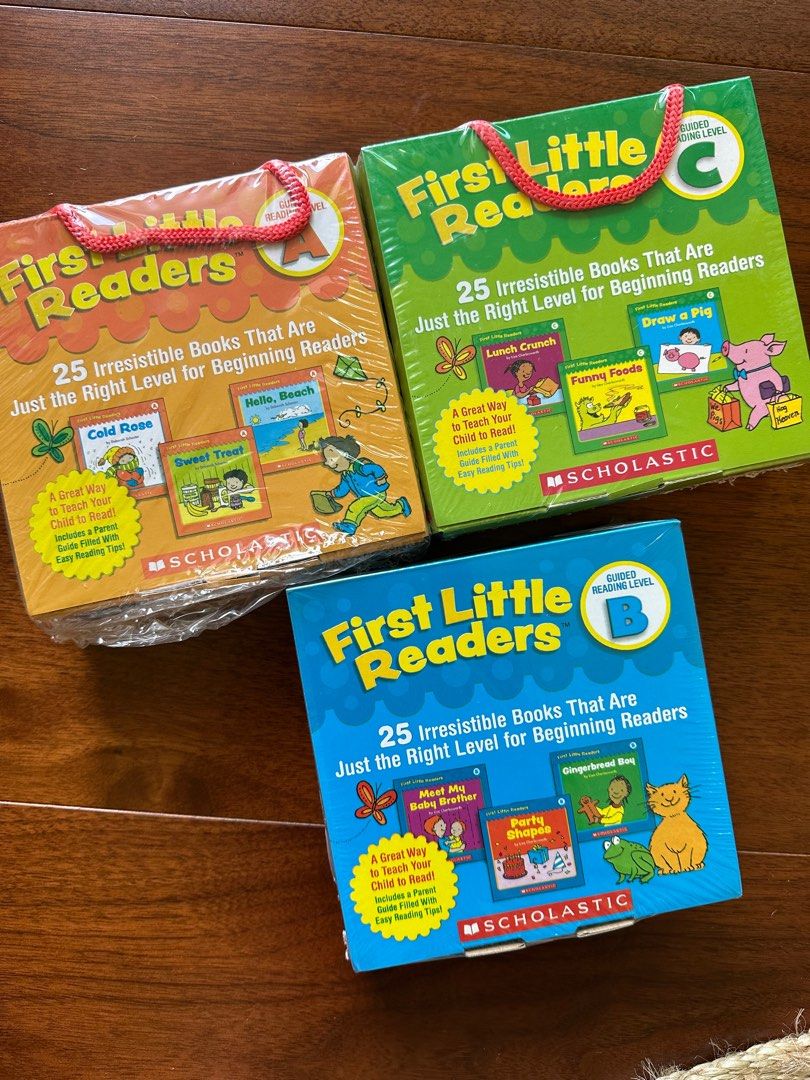 First Little Readers [scholastic] Series A, B and C, Hobbies & Toys ...