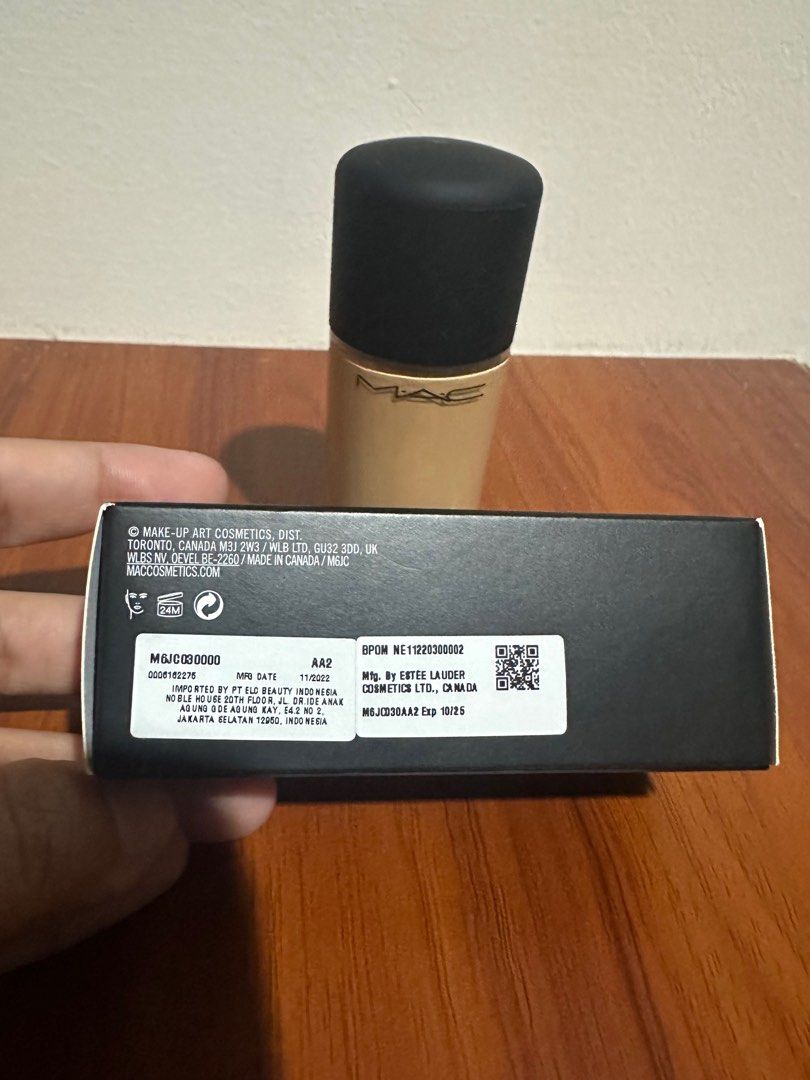 Foundation MAC Studio Fix Fluid Shade NC25 ORIGINAL 100%, Kesehatan ...
