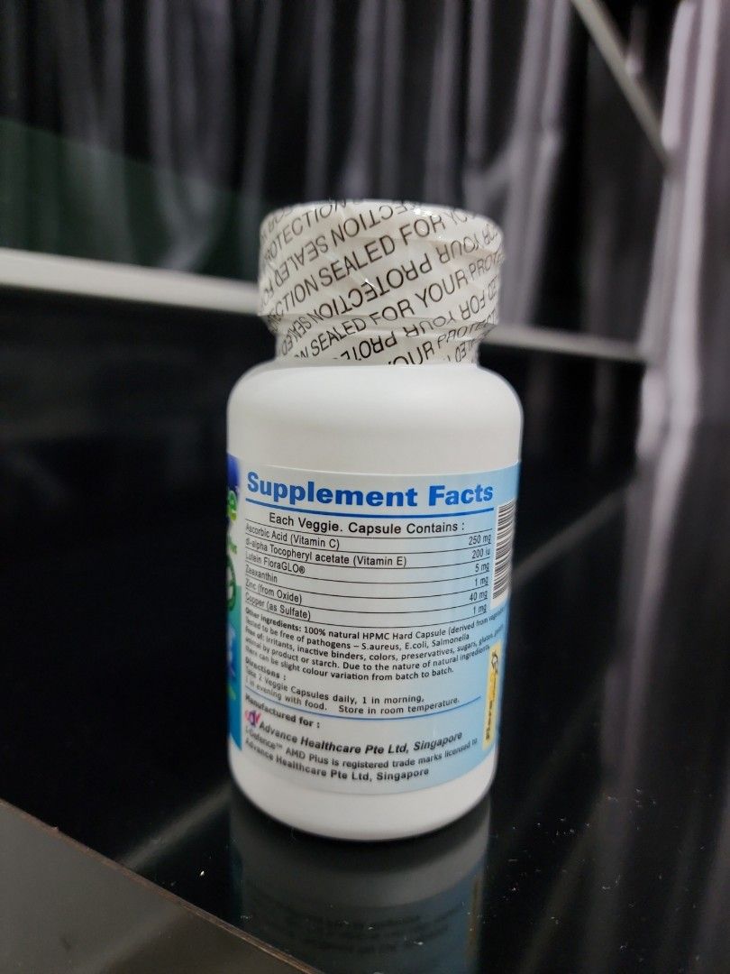 Free Tracked Mailing I-Defence AMD Plus AREDS 2 Eye Vitamin & Mineral ...