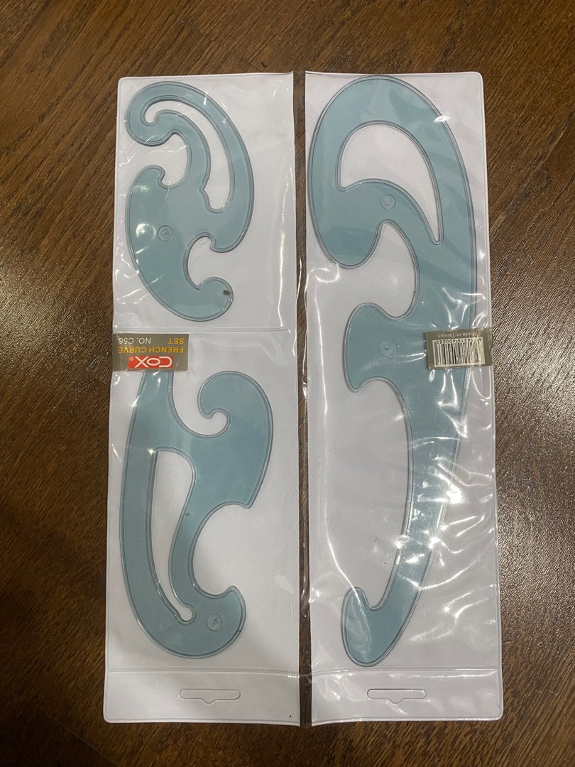 French curve rulers, Hobbies & Toys, Stationery & Craft, Stationery ...