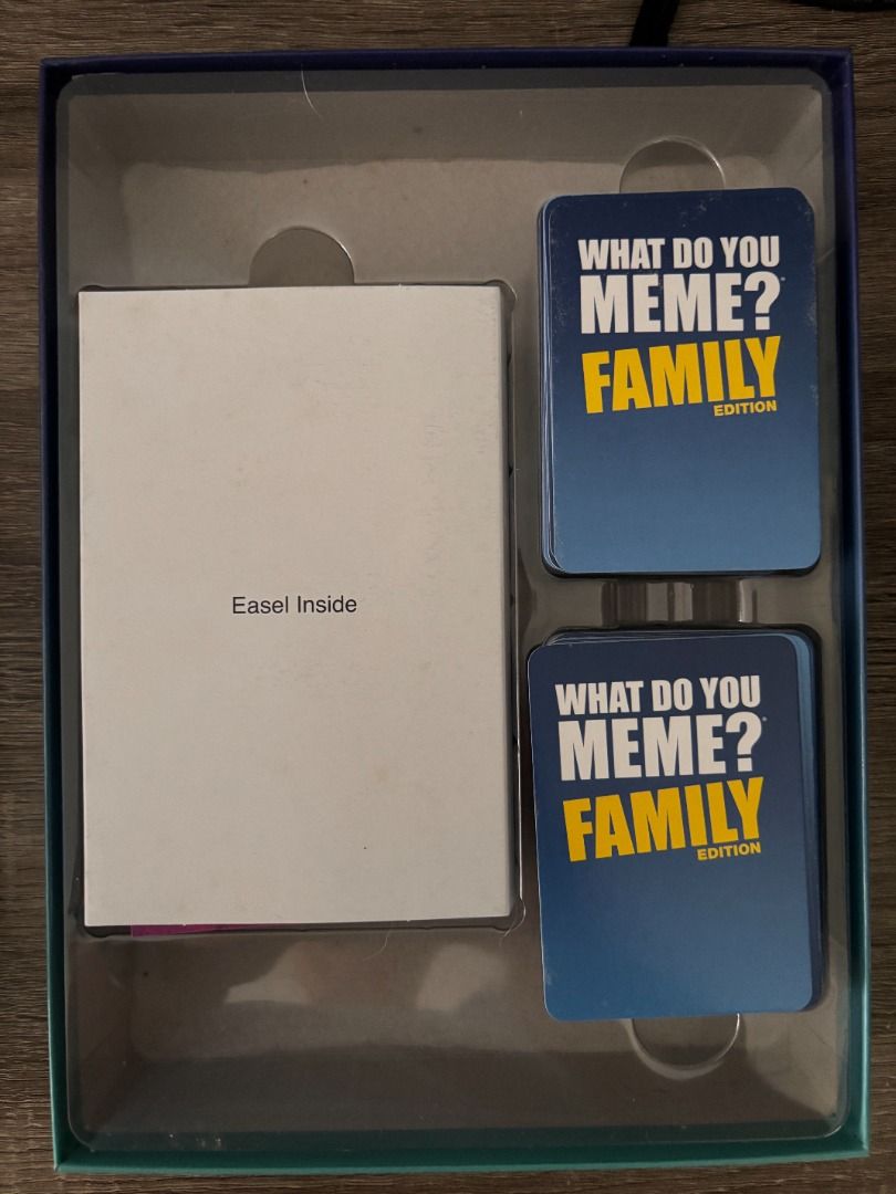 Fun boardgame - What do you MEME. Family edition, Hobbies & Toys, Toys ...
