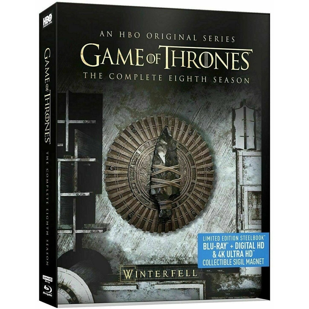 Game Of Thrones The Complete Eighth Season 4k Steelbook [ Blu Ray