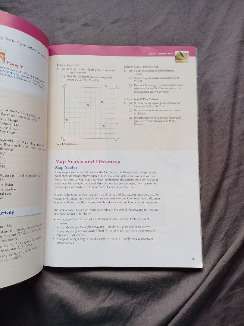 Geography Map Reading Secondary/JC, Hobbies & Toys, Books & Magazines ...