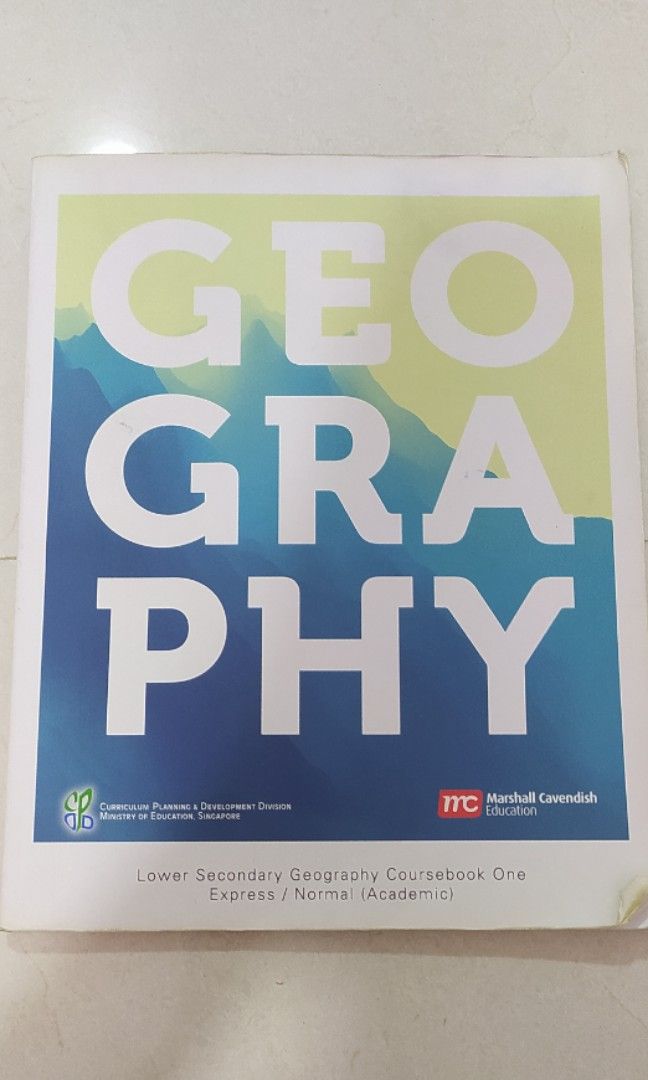 Geography Sec 1 Textbook, Hobbies & Toys, Books & Magazines, Textbooks ...