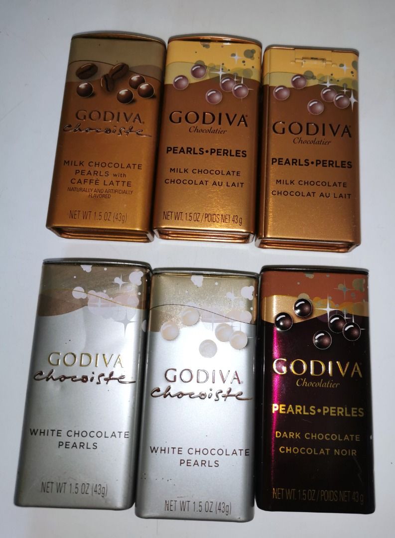Godiva Chocolate Mini Tin (EMPTY), Furniture & Home Living, Kitchenware ...