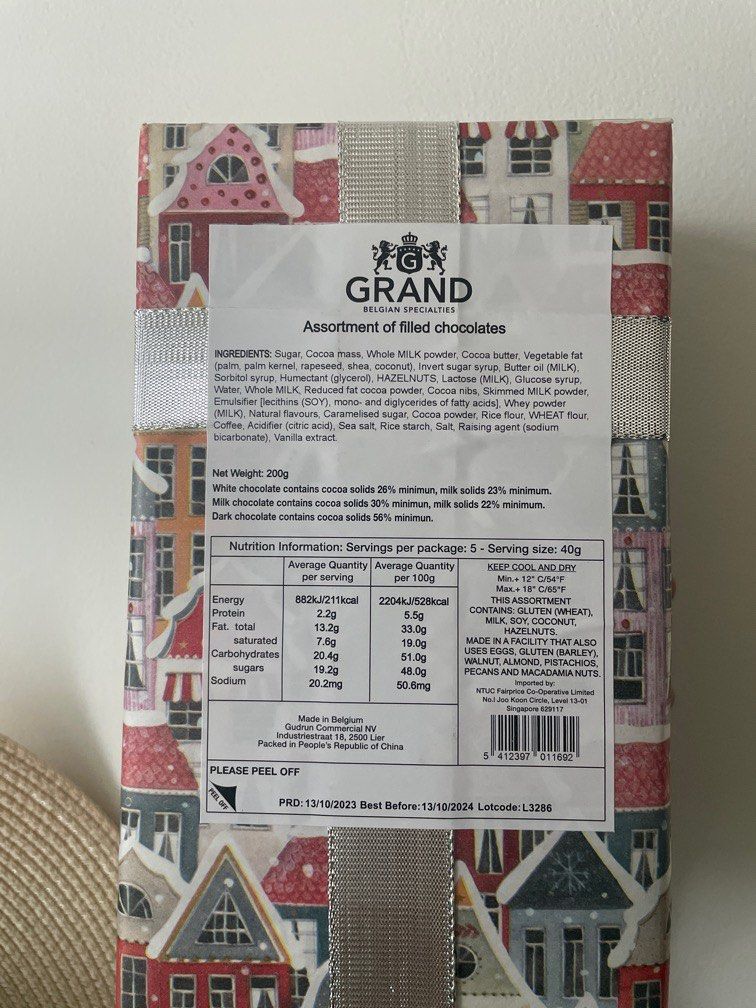 Grand Chocolates box, Food & Drinks, Other Food & Drinks on Carousell