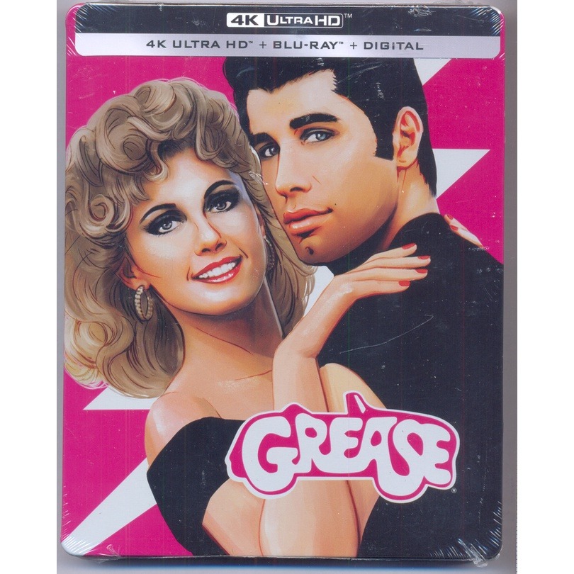 Grease 4K Steelbook [ Blu-Ray ], Hobbies & Toys, Music & Media, CDs ...