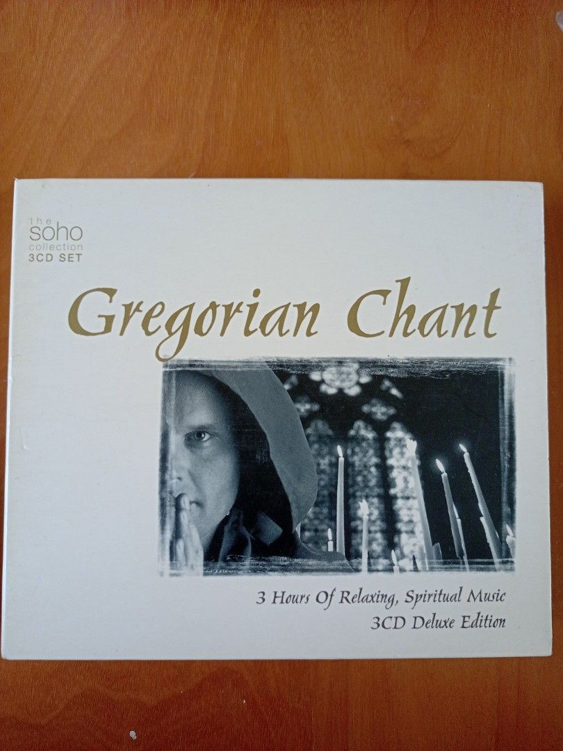 Gregorian Chant (the Soho Collection 3CD set), 興趣及遊戲, 音樂、樂器 & 配件, 音樂與媒體 ...