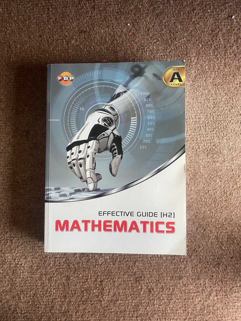 H2 Math book, Hobbies & Toys, Books & Magazines, Textbooks on Carousell