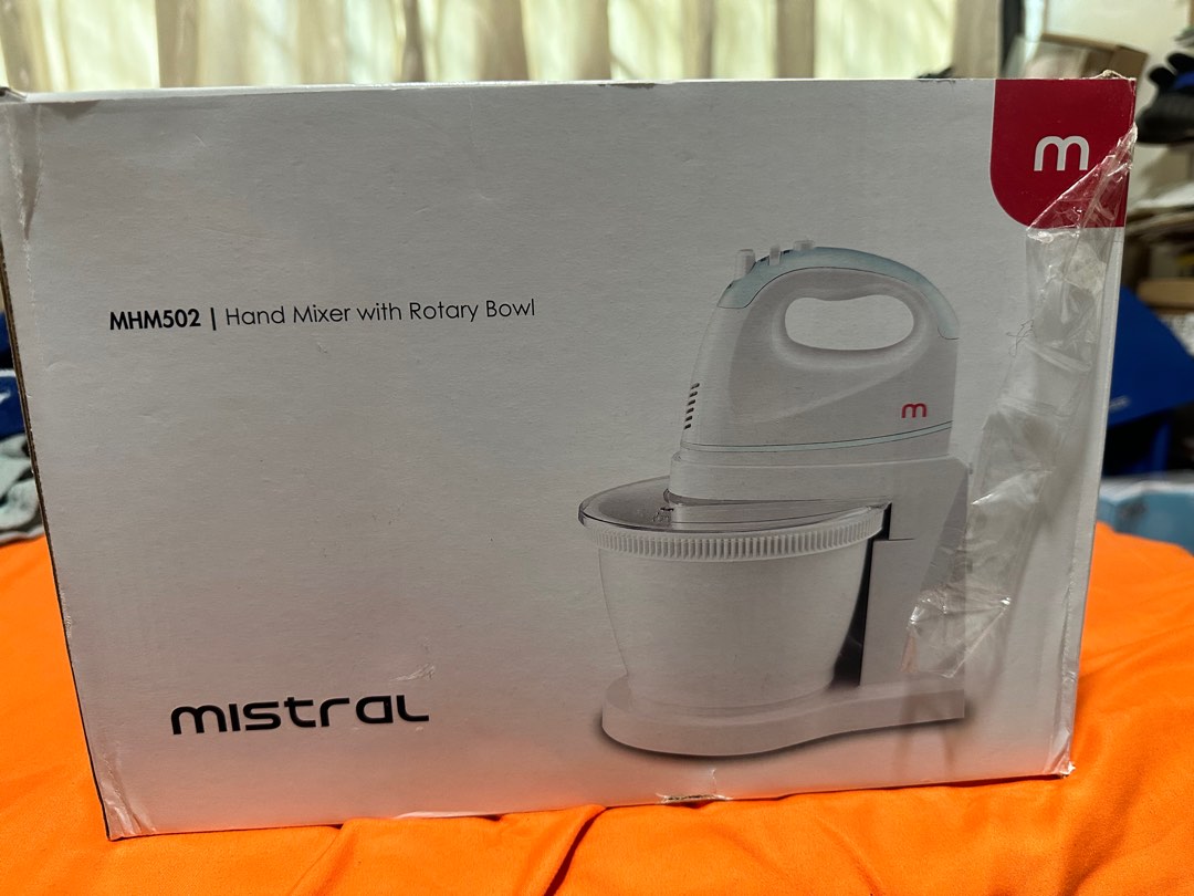 Hand mixer with rotary bowl - Mistral, TV & Home Appliances, Kitchen ...