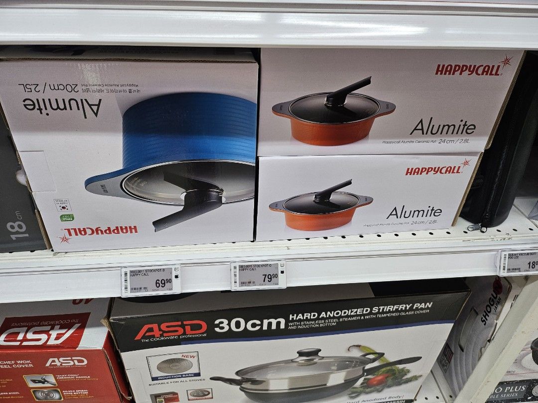 Happy call pot set, Furniture & Home Living, Kitchenware & Tableware ...