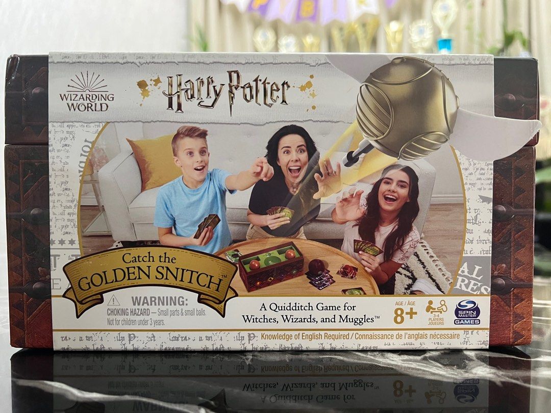 Harry Potter: Catch the golden snitch game, Hobbies & Toys, Toys ...