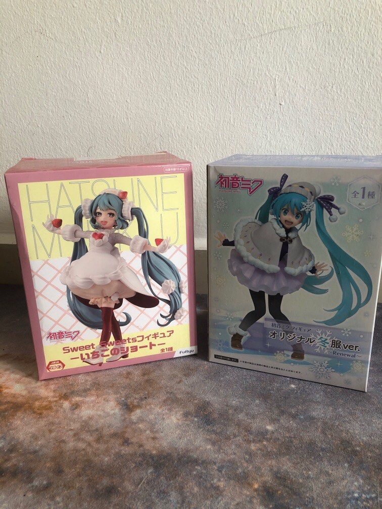 Hatsune Miku original jaia furyu taito sweet sweets figure strawberry ...
