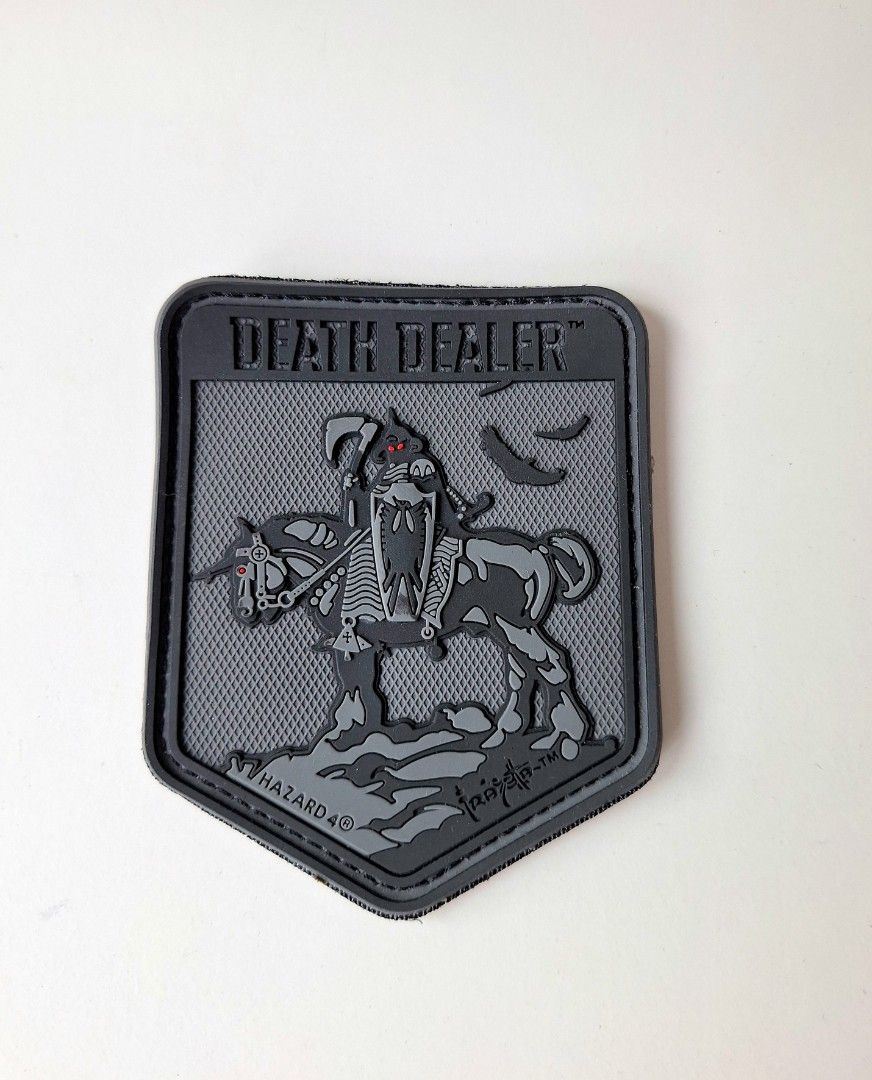 Hazard 4 Death Dealer Patch, Frank Frazetta, Hobbies & Toys ...