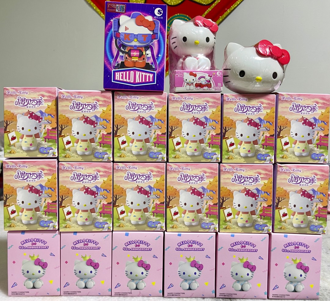 Hello Kitty Blind Box - Four Seasons , Theme Park , Occupation , 45th ...