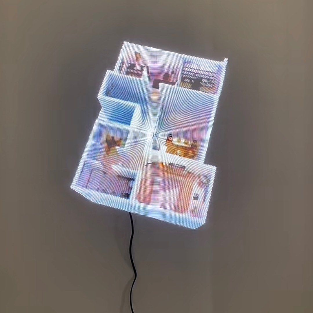 Hologram Projector Fan | Holographic Projector Fan Display | Wall ...