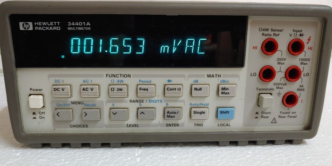 HP 34401a multmeter, 電腦＆科技, 商務用科技產品 - Carousell