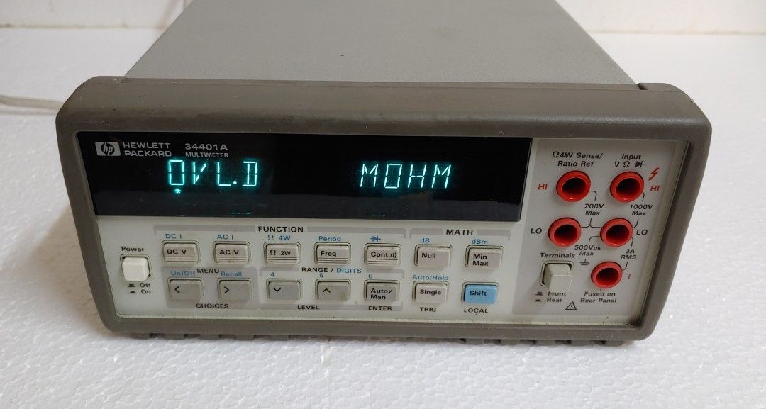 HP 34401a multmeter, 電腦＆科技, 商務用科技產品 - Carousell