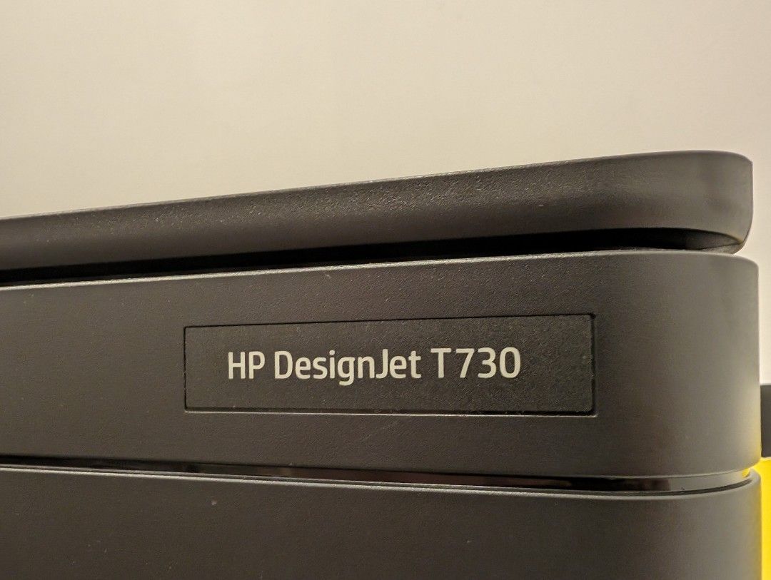 HP Design jet T730 (A1 Plotter), Computers & Tech, Printers, Scanners ...