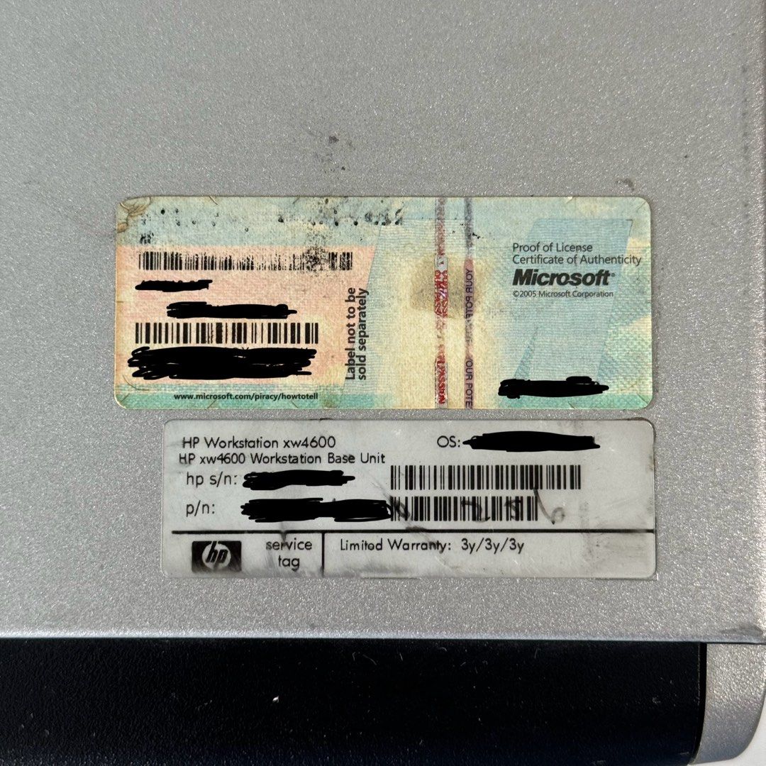 HP XW4600 Workstation, Computers & Tech, Desktops on Carousell