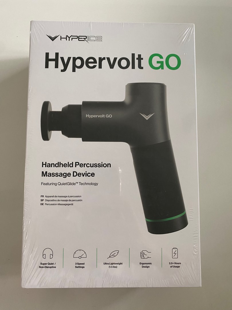 Hypervolt GO, Health & Nutrition, Massage Devices on Carousell