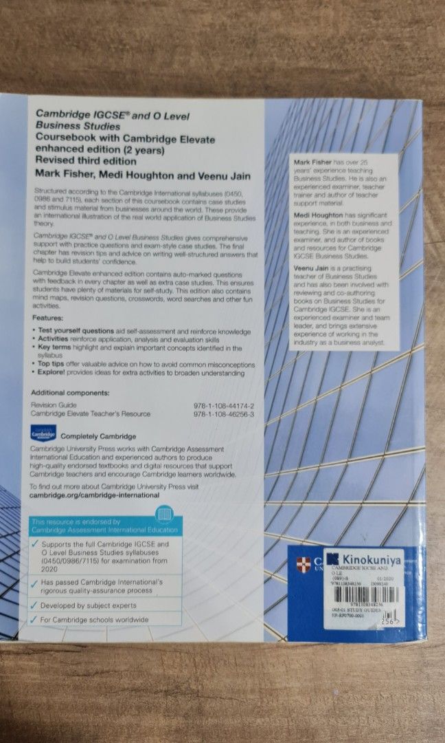 IGCSE & O Levels Business Studies Coursebook. Revised 3rd Ed., Hobbies & Toys, Books & Magazines ...