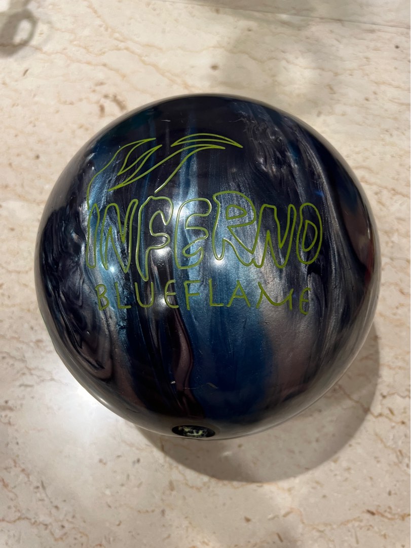 Inferno Blue Flame Limited Edition Brunswick Bowling Ball, Sports ...
