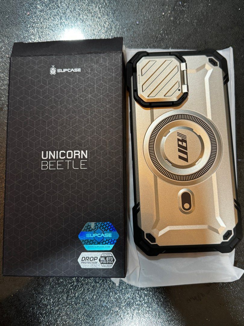 iPhone 15 Pro Max 6.7 inch Unicorn Beetle MAG XT MagSafe Case-Titan ...