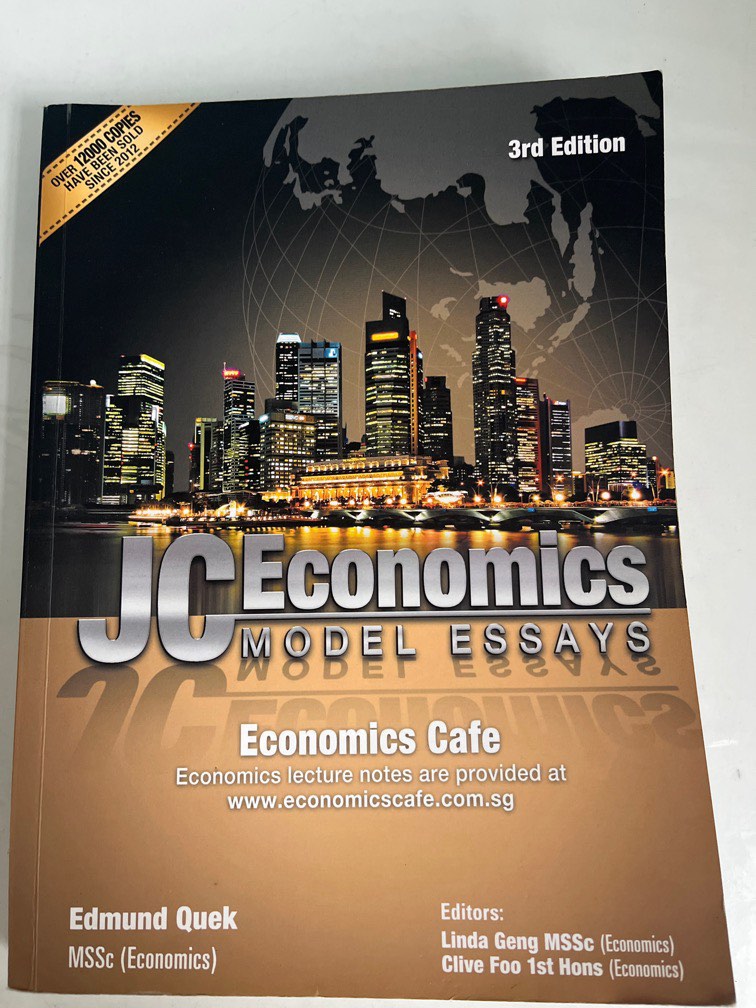 JC Economics Model Essay, Hobbies & Toys, Books & Magazines, Assessment ...