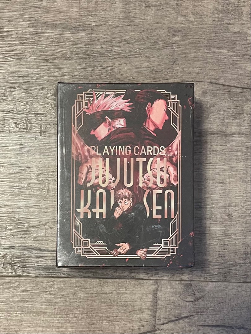 Jujutsu Kaisen (JJK) Playing Cards, Hobbies & Toys, Memorabilia ...
