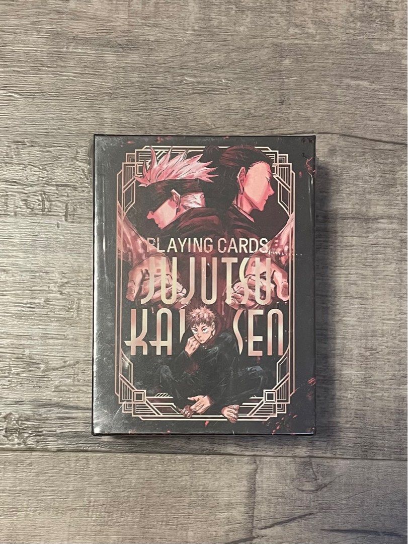 Jujutsu Kaisen (JJK) Playing Cards, Hobbies & Toys, Memorabilia ...