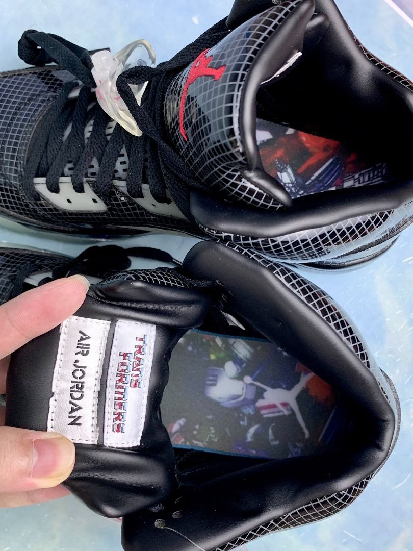 Jordan 5 Transformers Edition Mark Wahlberg, Men's Fashion, Footwear ...