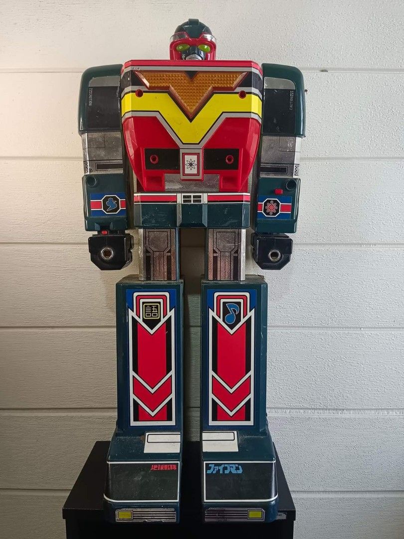 Jumbo Machinder Earth Squadron Fiveman Five Robo, Hobbies & Toys ...