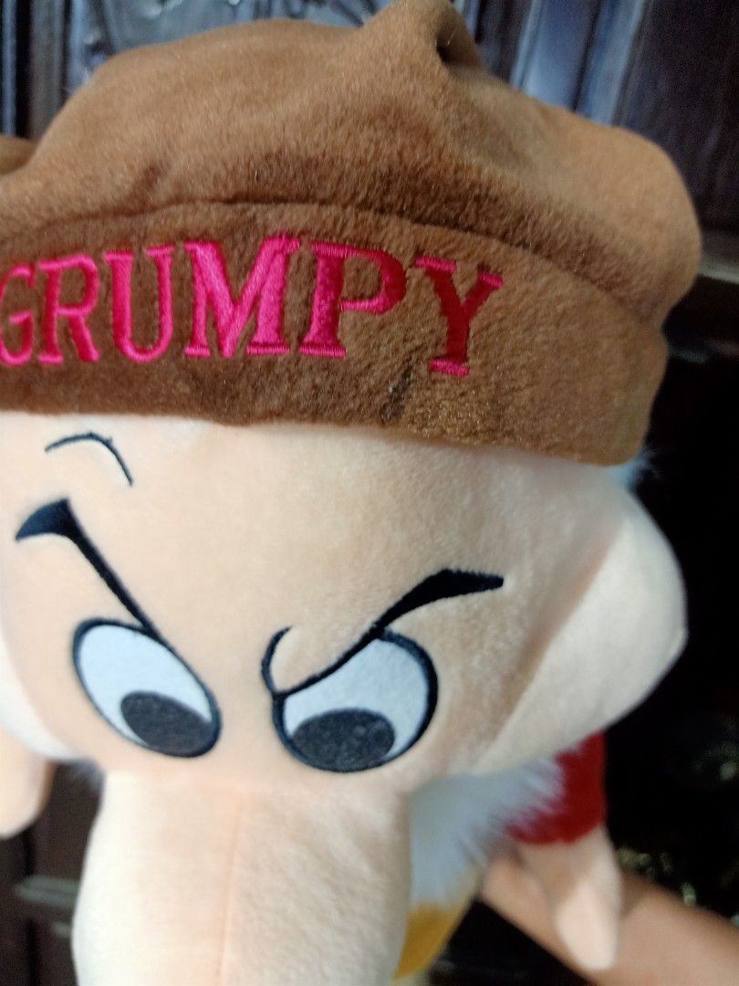 JUMBO SIZE GRUMPY FROM SNOW WHITE AND THE 7 DWARFS, Hobbies & Toys ...