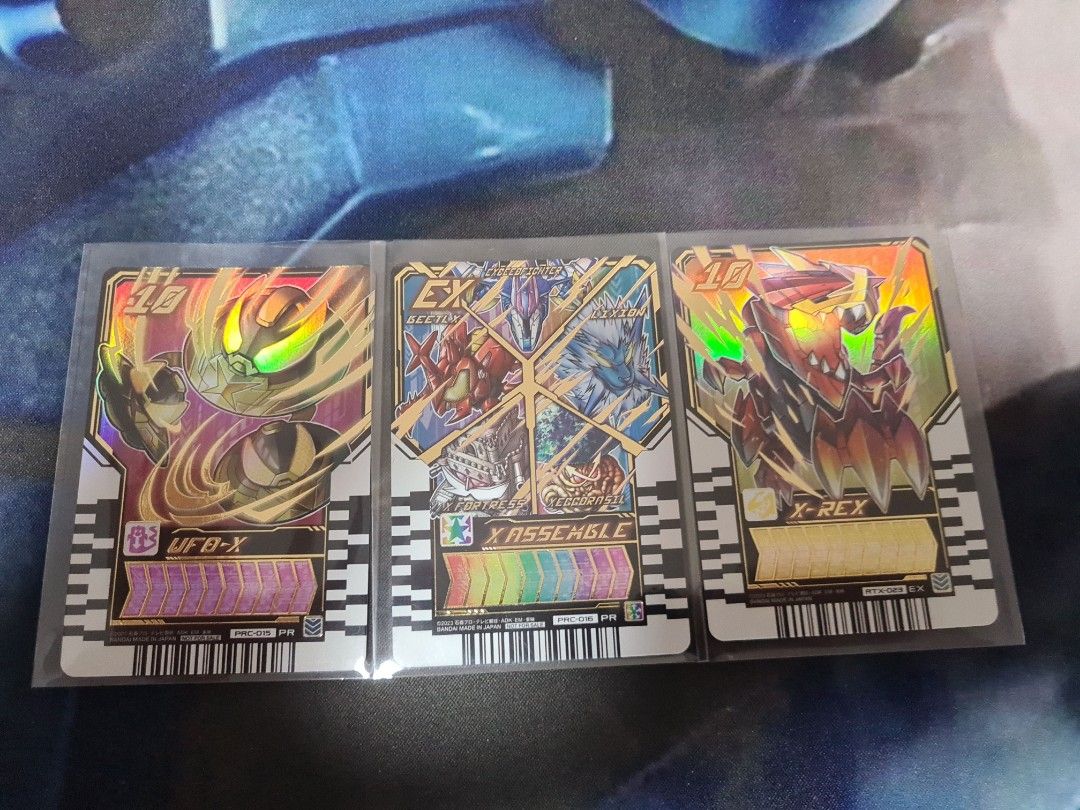 Kamen Rider Gotchard - Phase EX Parallel X Chemy Card Set (w X Assemble ...