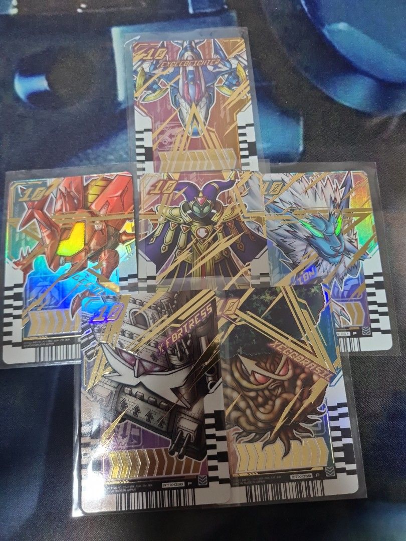 Kamen Rider Gotchard - Phase EX Parallel X Chemy Card Set (w X Assemble ...